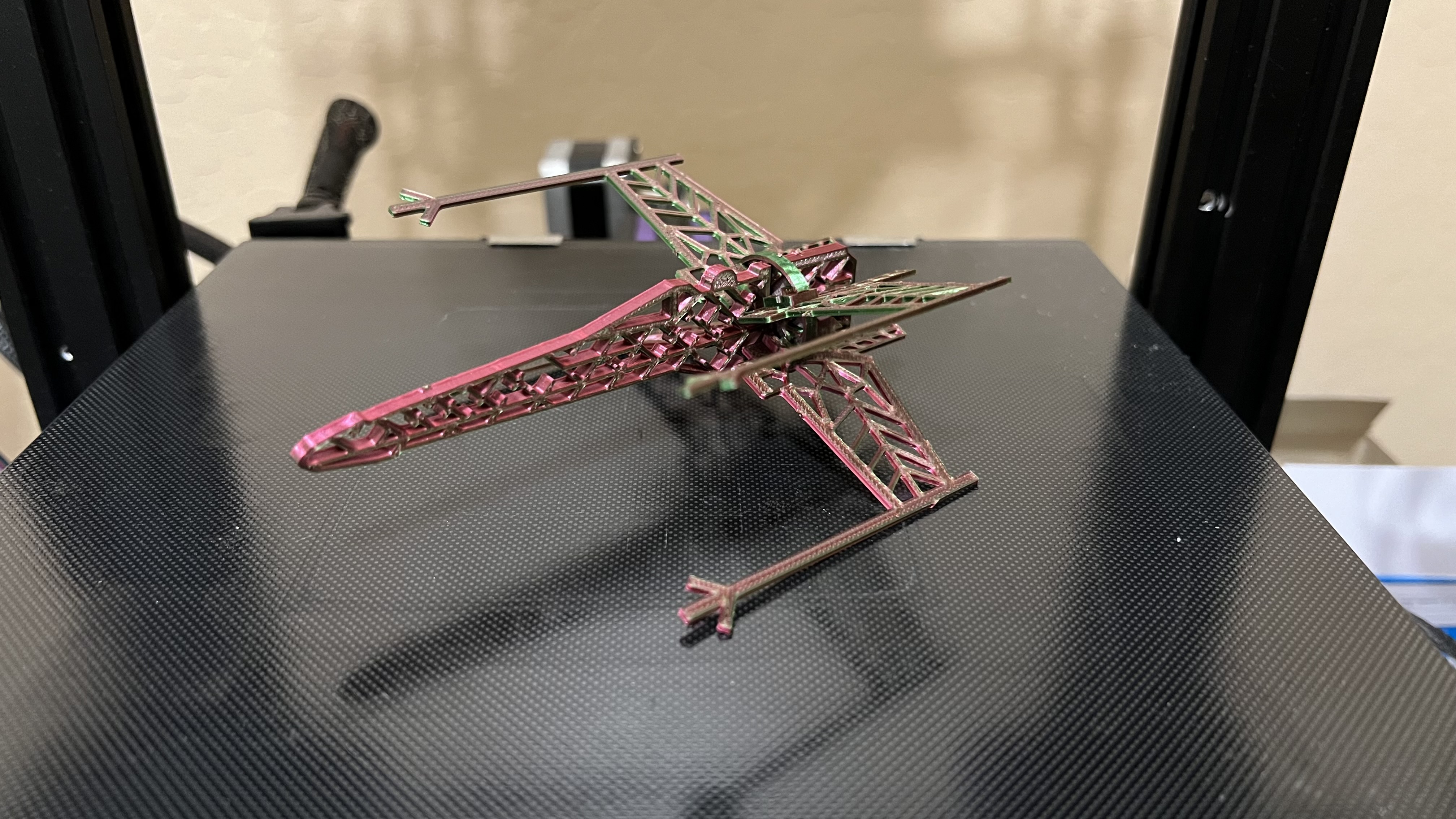 Snowflake X-Wing Kit Card Christmas Ornament - Lightweight by ...