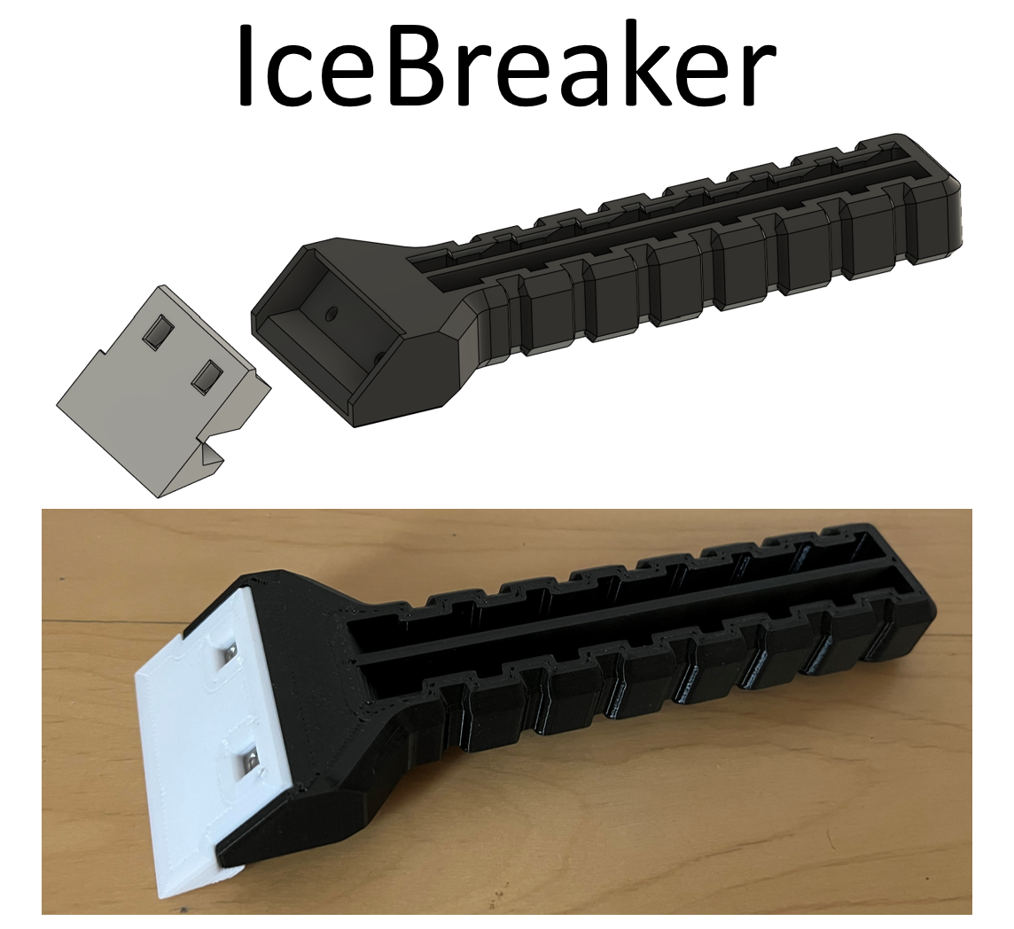 Rugged Hollowed IceScraper (Removable Inserts) by Addi(c ...