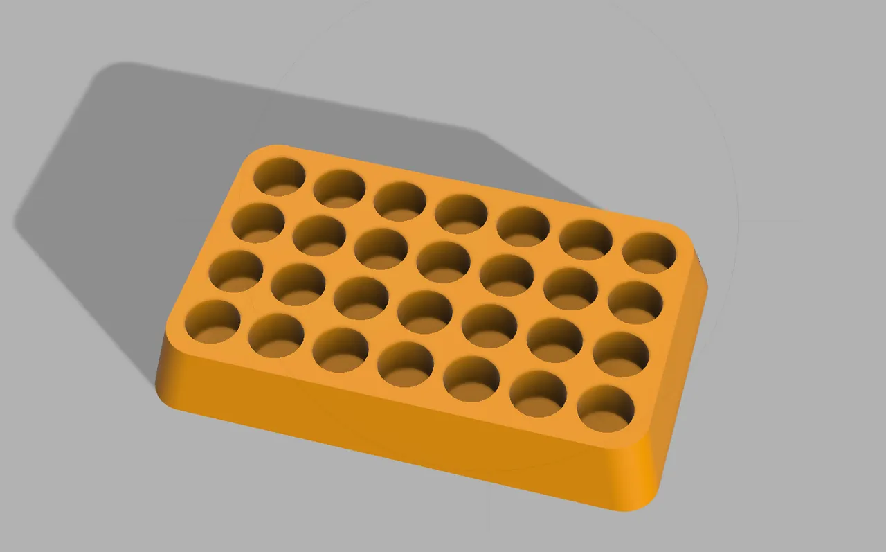 Vials holder by Kev | Download free STL model | Printables.com