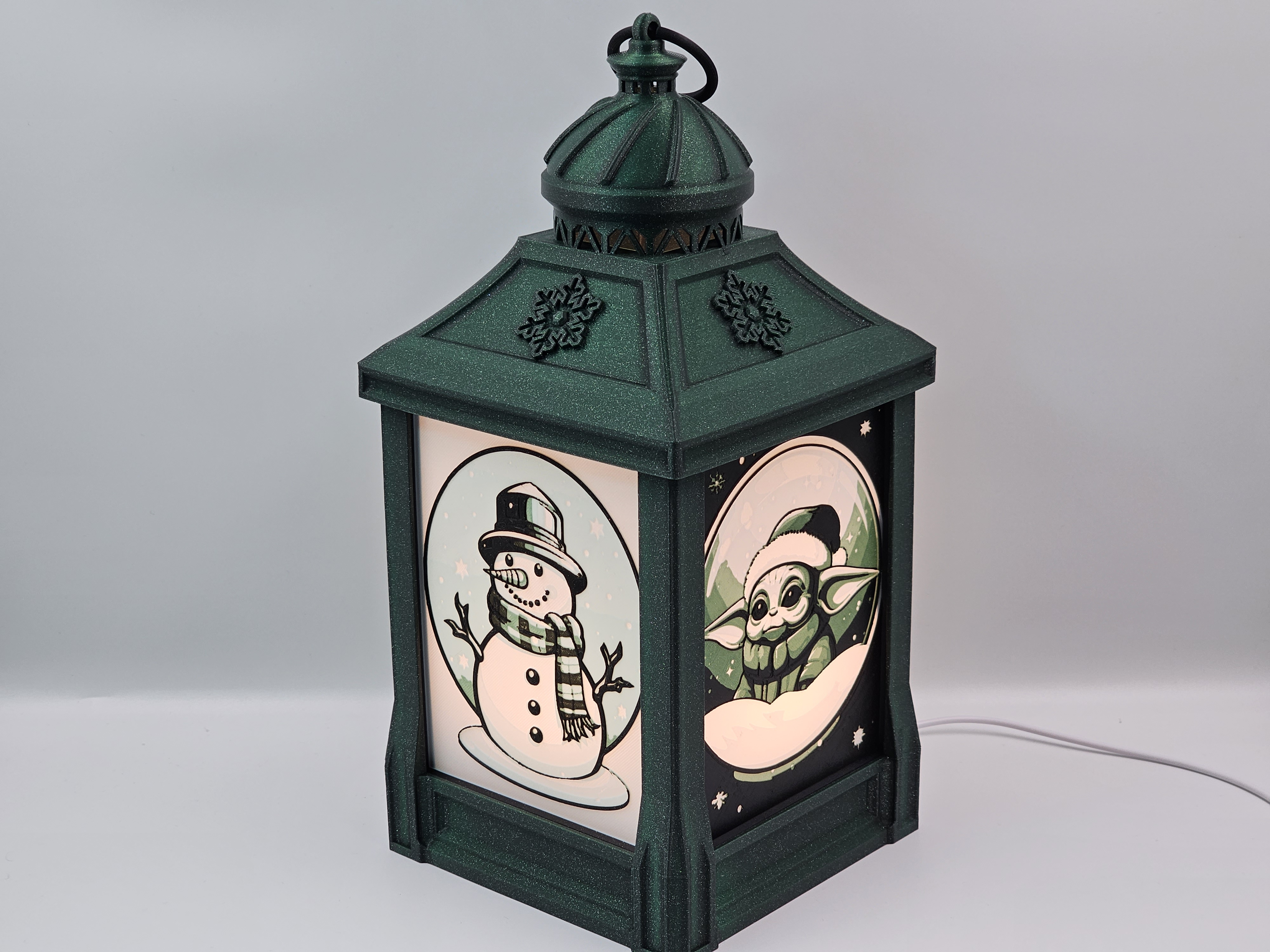 Arctic Glow Christmas Lantern by KardesDesign | Download free STL model ...