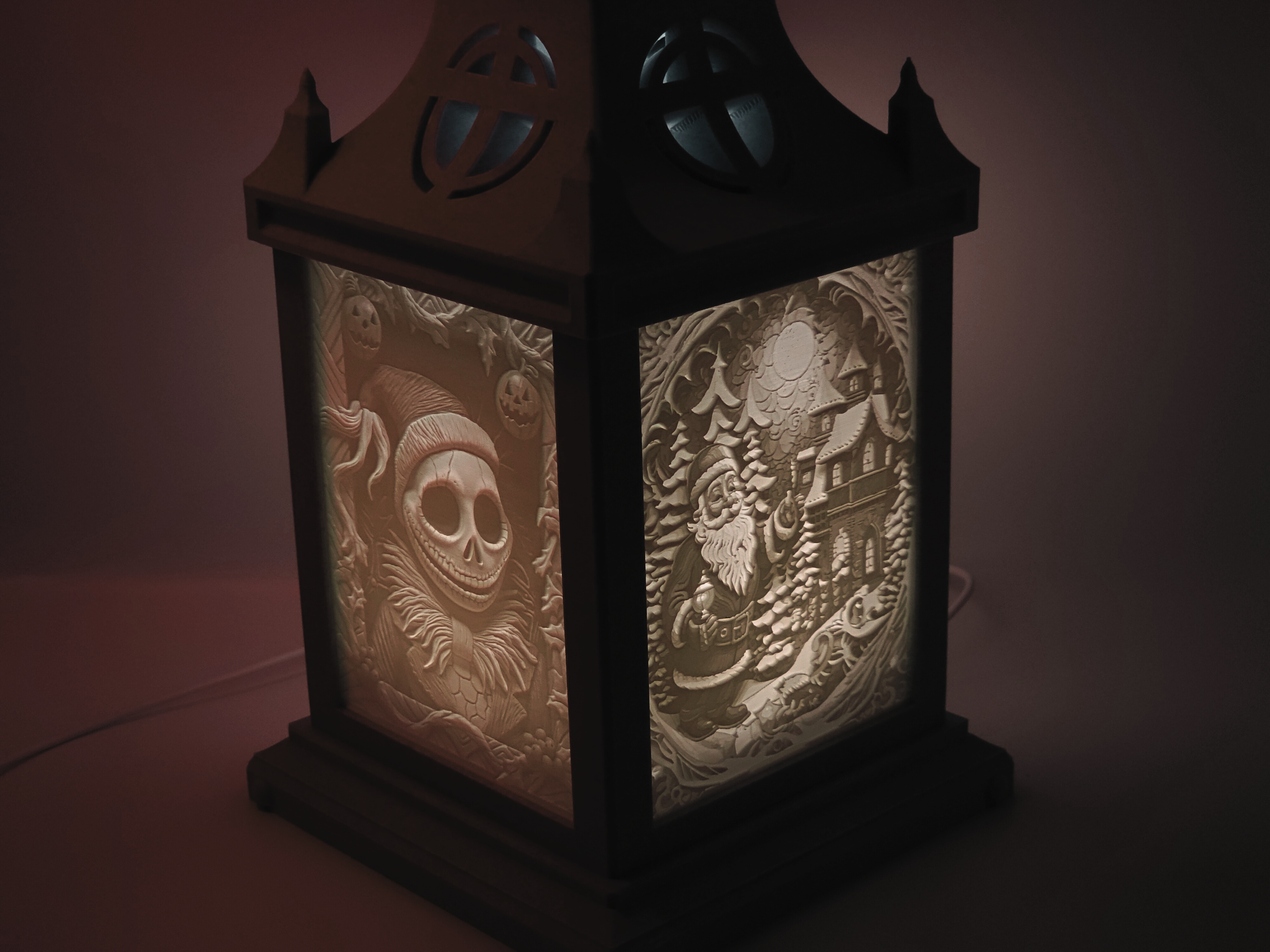 Arctic Glow Christmas Lantern by KardesDesign | Download free STL model ...