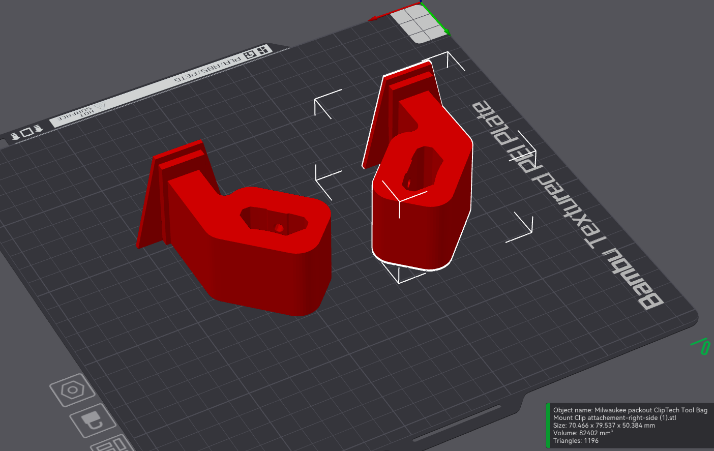 Milwaukee packout toolbox ClipTech Tool Bag Mount Clip attachement by ...