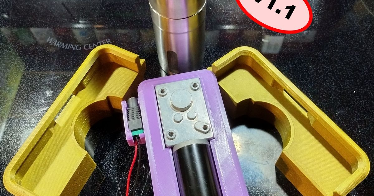The Open Motorized Burr Grinder Platform (v1.1) by Dan the 3D Printing ...