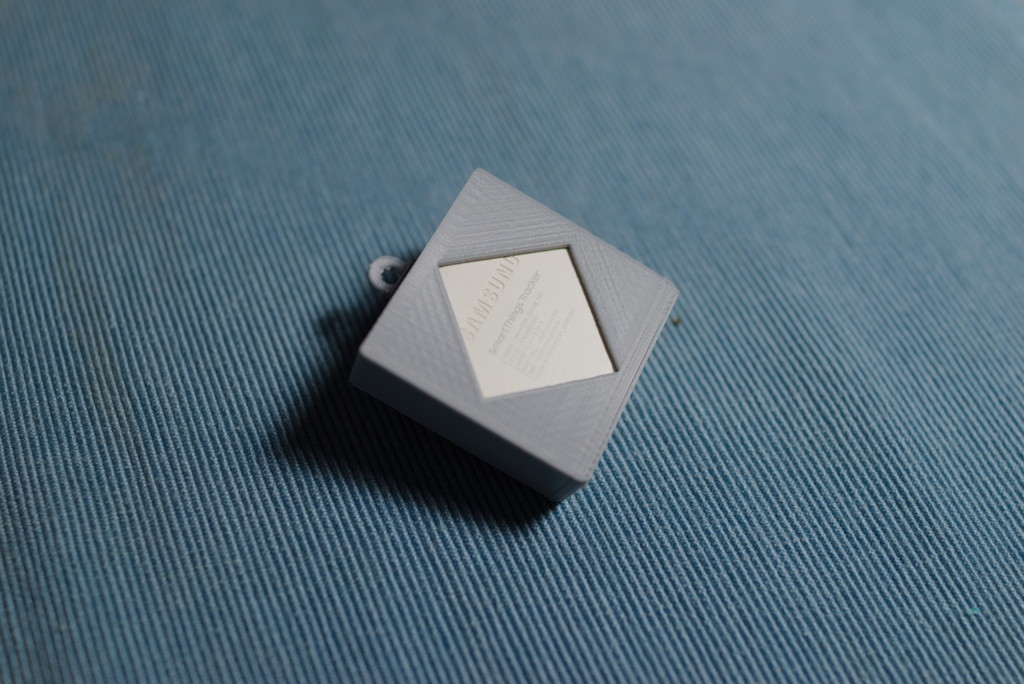 Samsung SmartThings GPS Tracker Dog Collar Keychain Mount by Shader ...