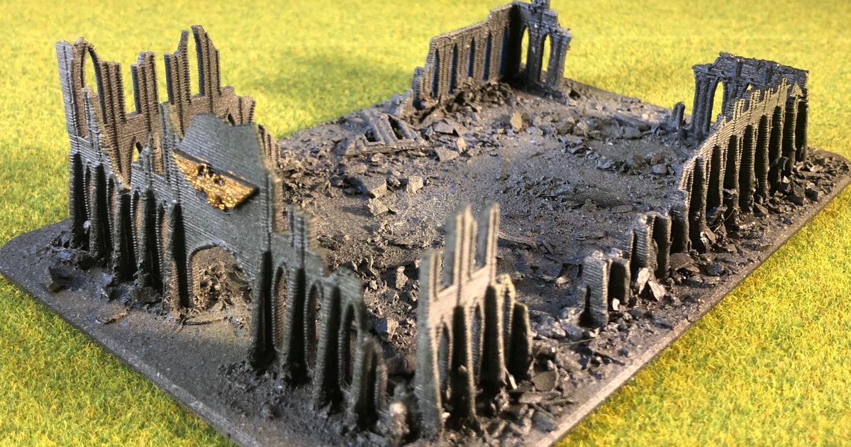Epic Scale Terrain: Large Imperial Ruins #2 by fractalnoise | Download ...