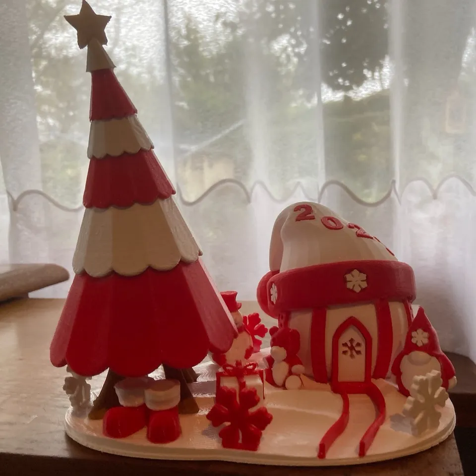 Diorama de Noel by Jeanpierre Gillot | Download free STL model ...