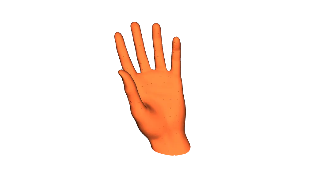 Suspended Hand (only hand) by eMuDeM | Download free STL model ...