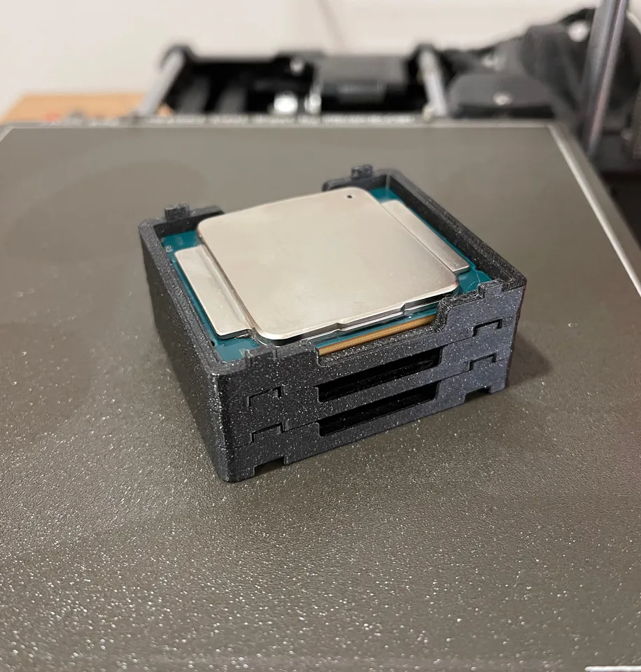 LGA 2011-3 CPU stackable box by Screedy | Download free STL model ...