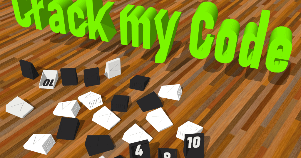 Crack my Code game set by Cson | Download free STL model | Printables.com