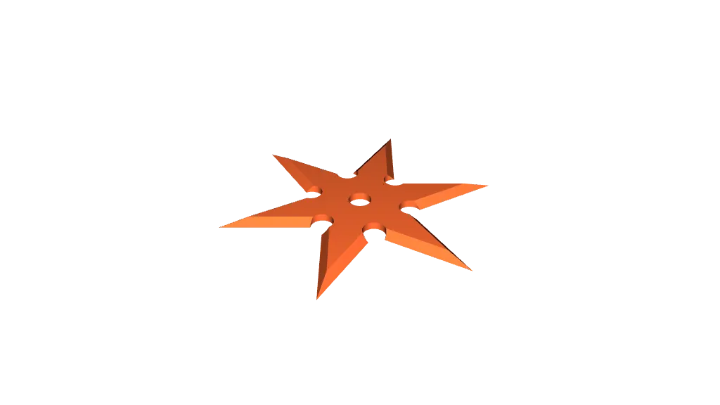 Ninja Star by Ty10y | Download free STL model | Printables.com