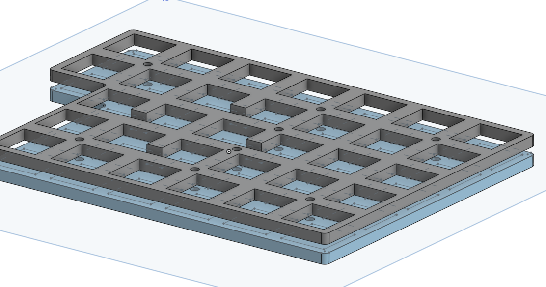 Splitkb Aurora helix Top and bottom plate by dasmikko | Download free ...