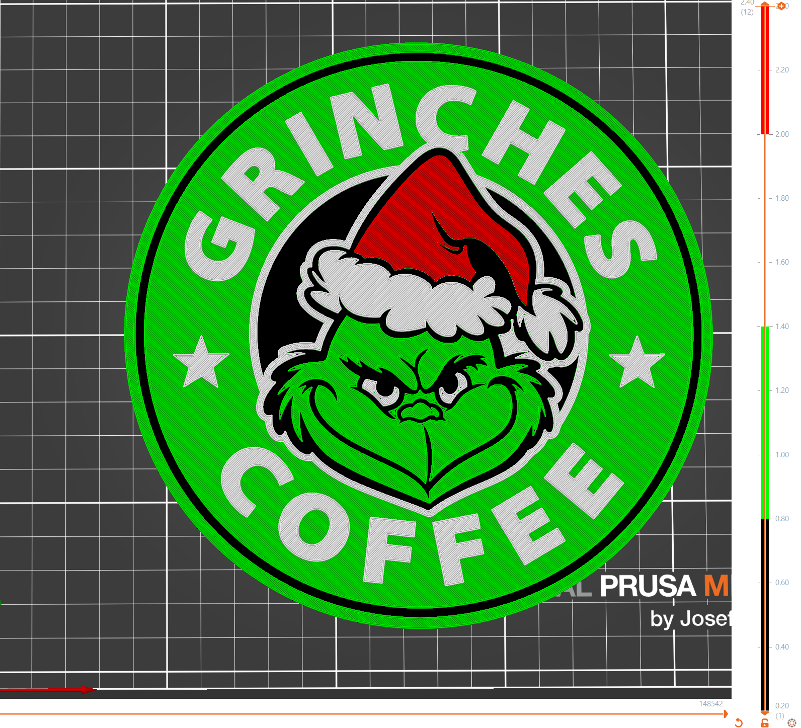 Grinches Coffee Sign - Single Extruder/MMU/AMS/ERCF by J Dubya ...