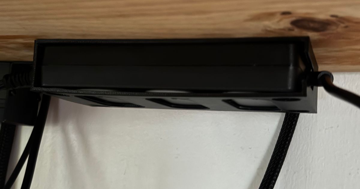 CallDigit TS4 Power supply under desk mount by theo | Download free STL ...