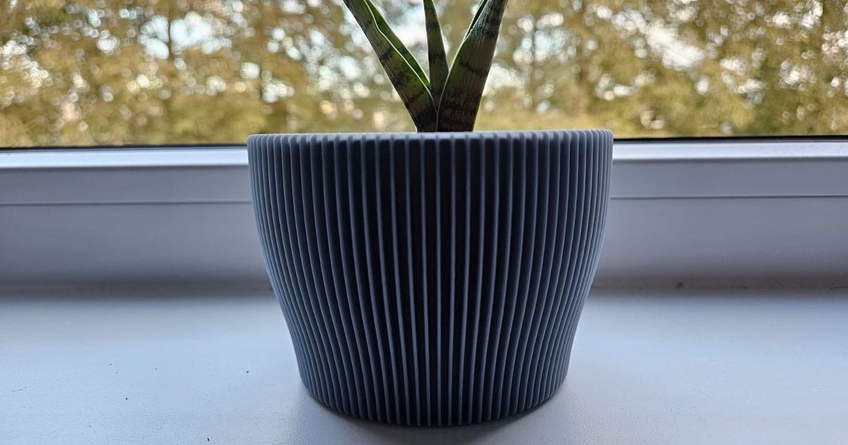 Simple Planter Vertical by Klepsaus | Download free STL model ...