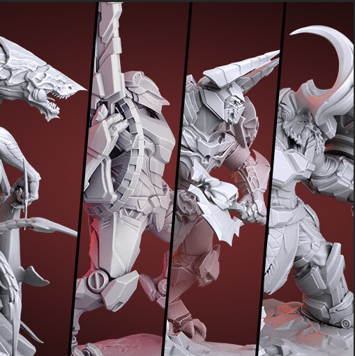 Arch Devil-DnD Darel Avenger-Dnd Snord-DnD Stinger-DnD por Cooper ...