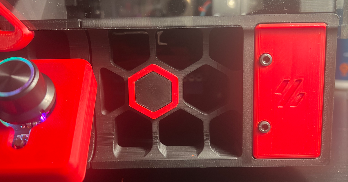 6mm Tactile Button Hex Housing by Charlie Drollette | Download free STL ...