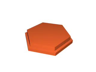 6mm Tactile Button Hex Housing by Charlie Drollette | Download free STL ...