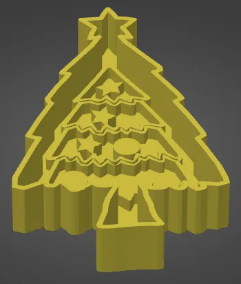 cookie cutter Christmas tree by Dušan Dolníček | Download free STL ...