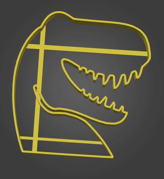 T-Rex cookie cutter by Dušan Dolníček | Download free STL model ...