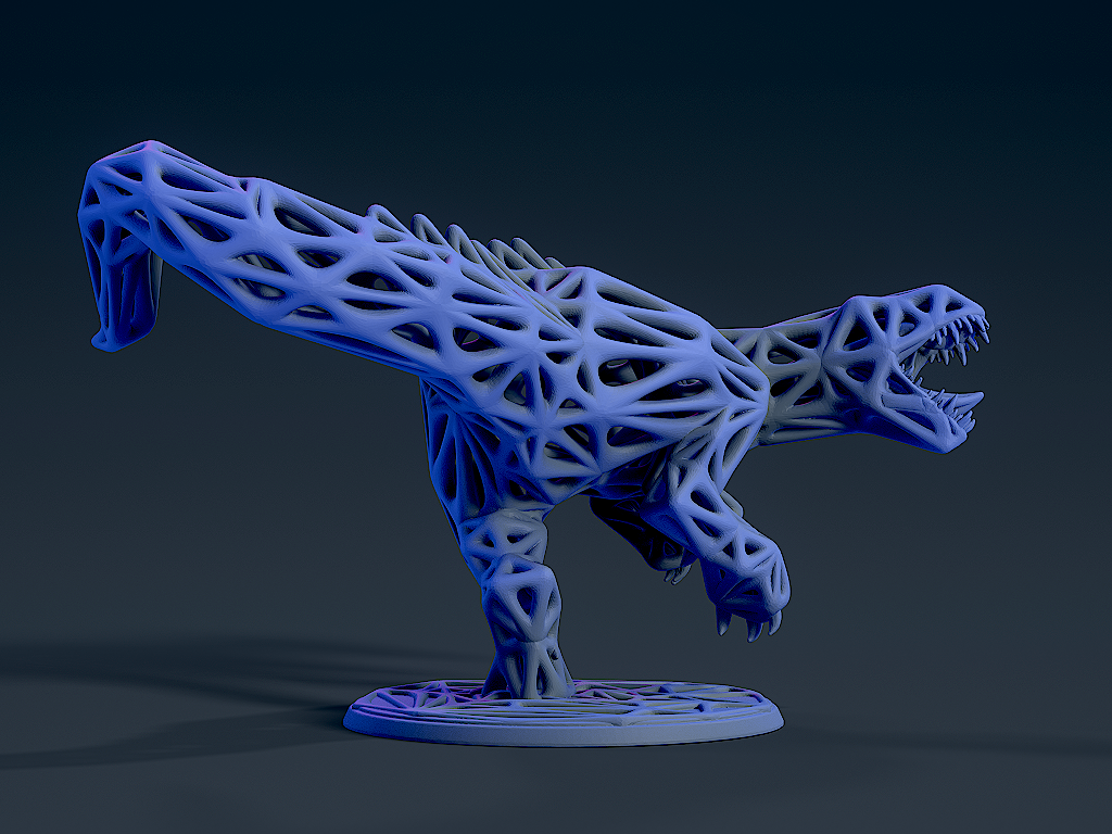 Mesh Raptor by miniShev | Download free STL model | Printables.com