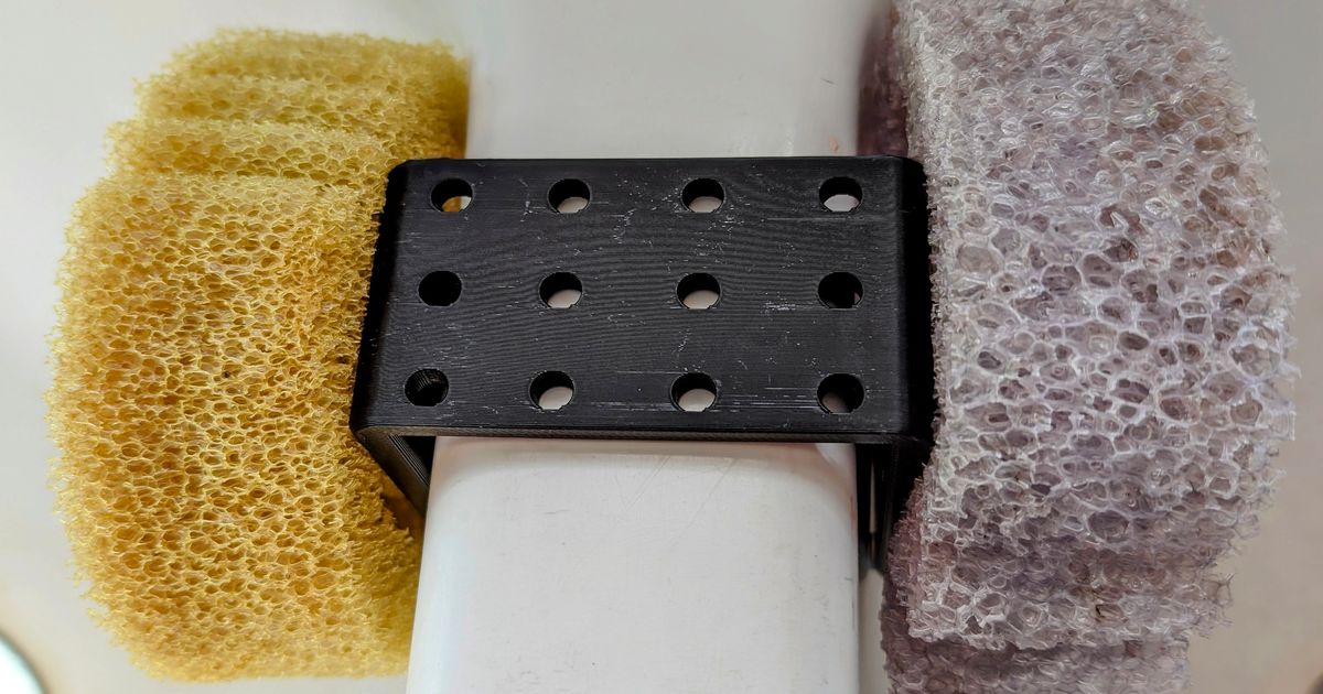 Dual Kitchen sink with 2 inch gap by pgastwirth | Download free STL ...