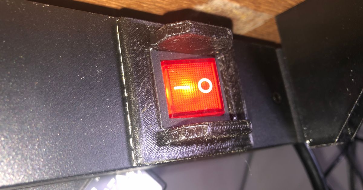 Power switch gard by macsddau | Download free STL model | Printables.com