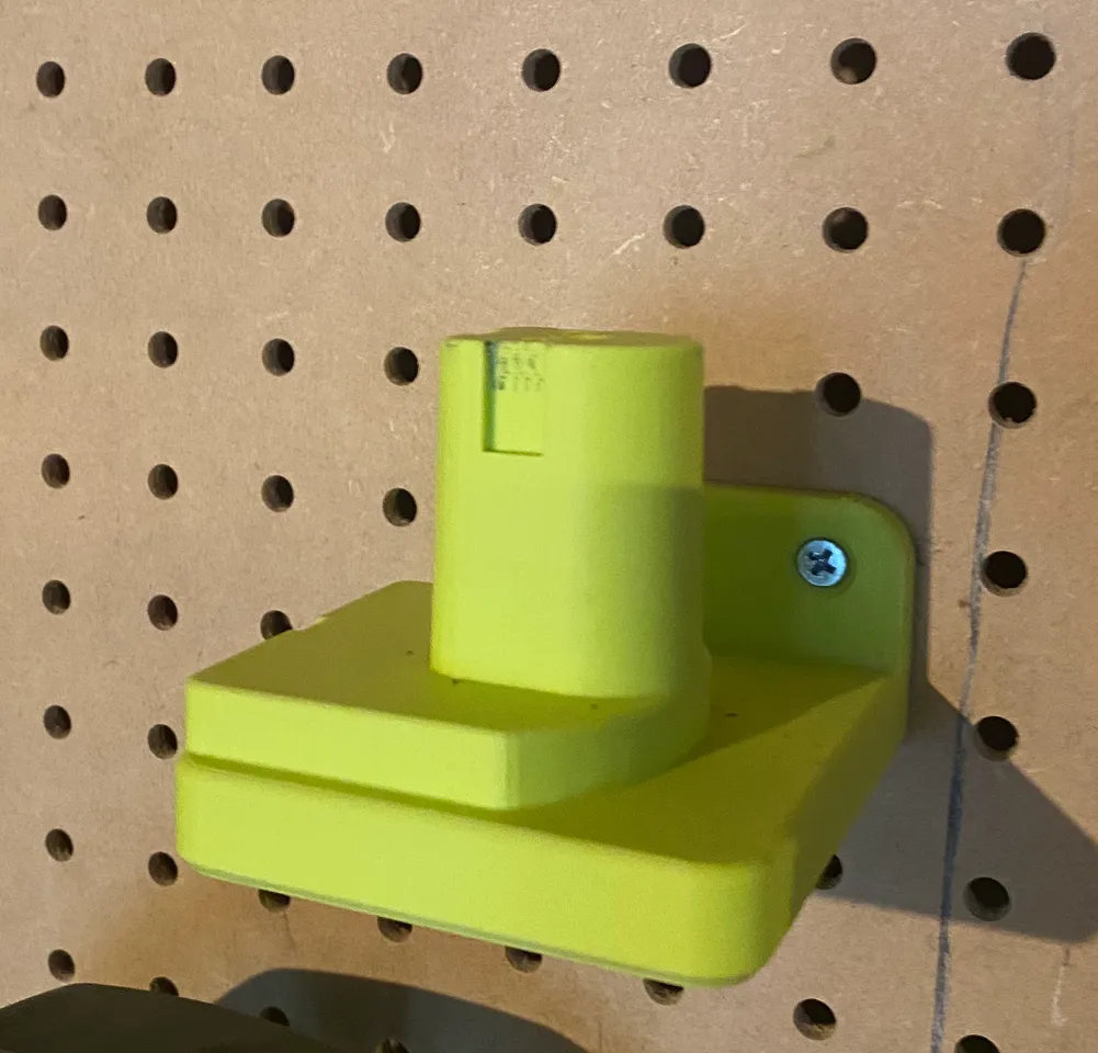 Ryobi Upright Tool Mount by GladFox | Download free STL model ...