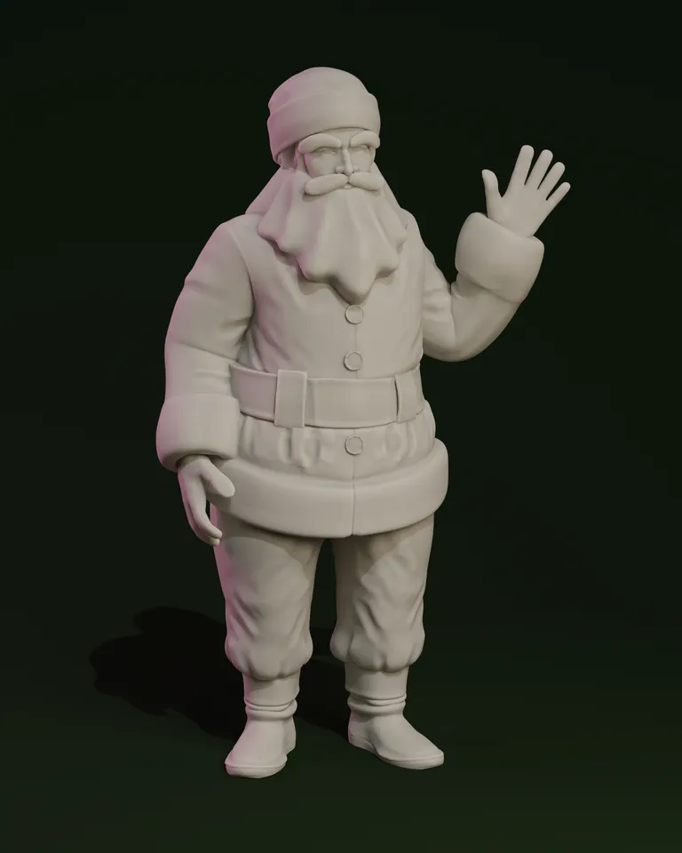 Santa Claus by Mathias L | Download free STL model | Printables.com