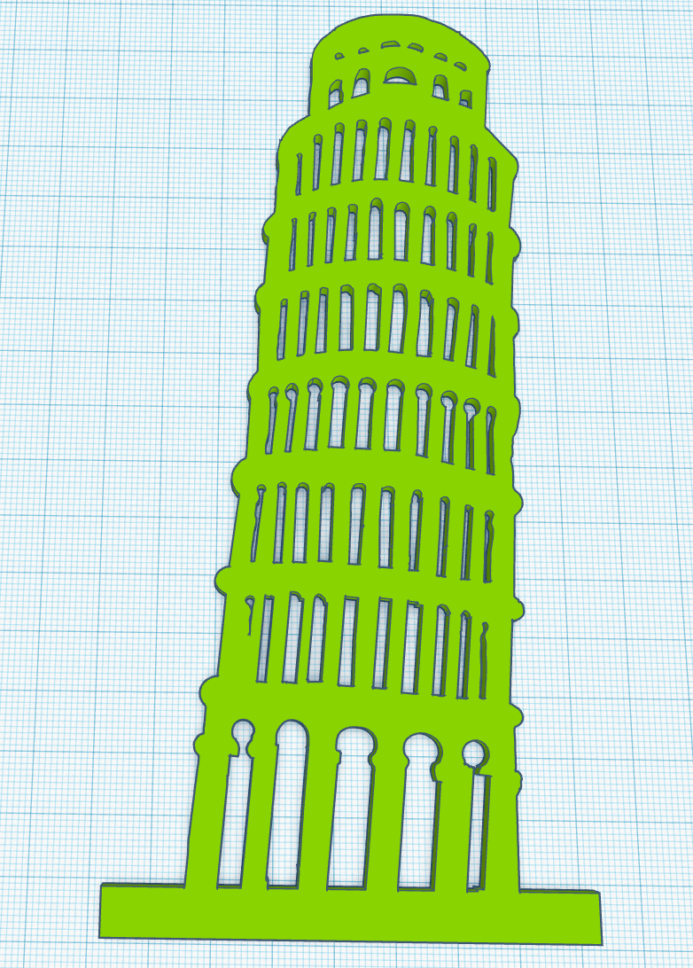 Pisa tower by Sot Kon | Download free STL model | Printables.com