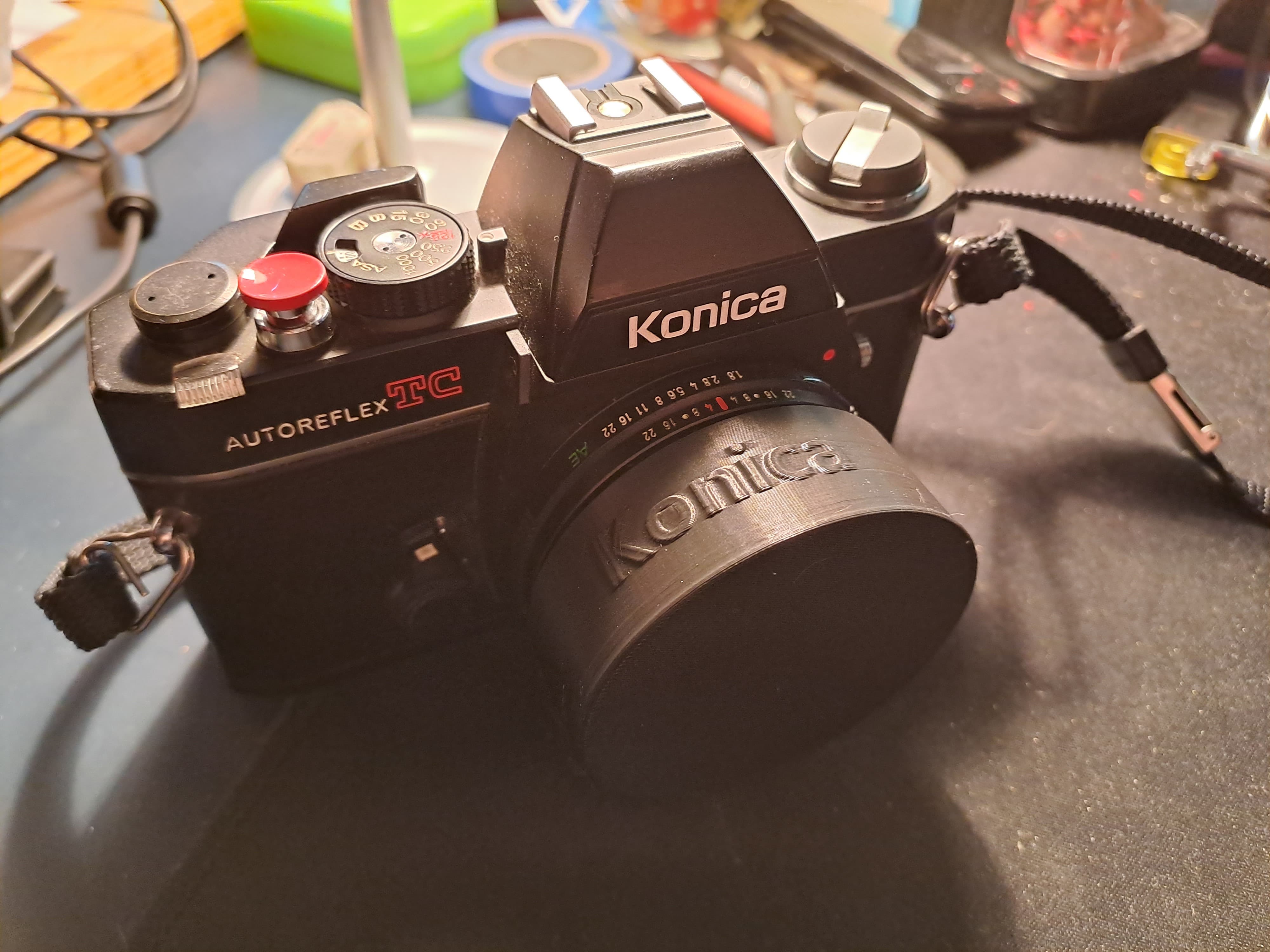 Copri obiettivo Konica by andre3d | Download free STL model ...