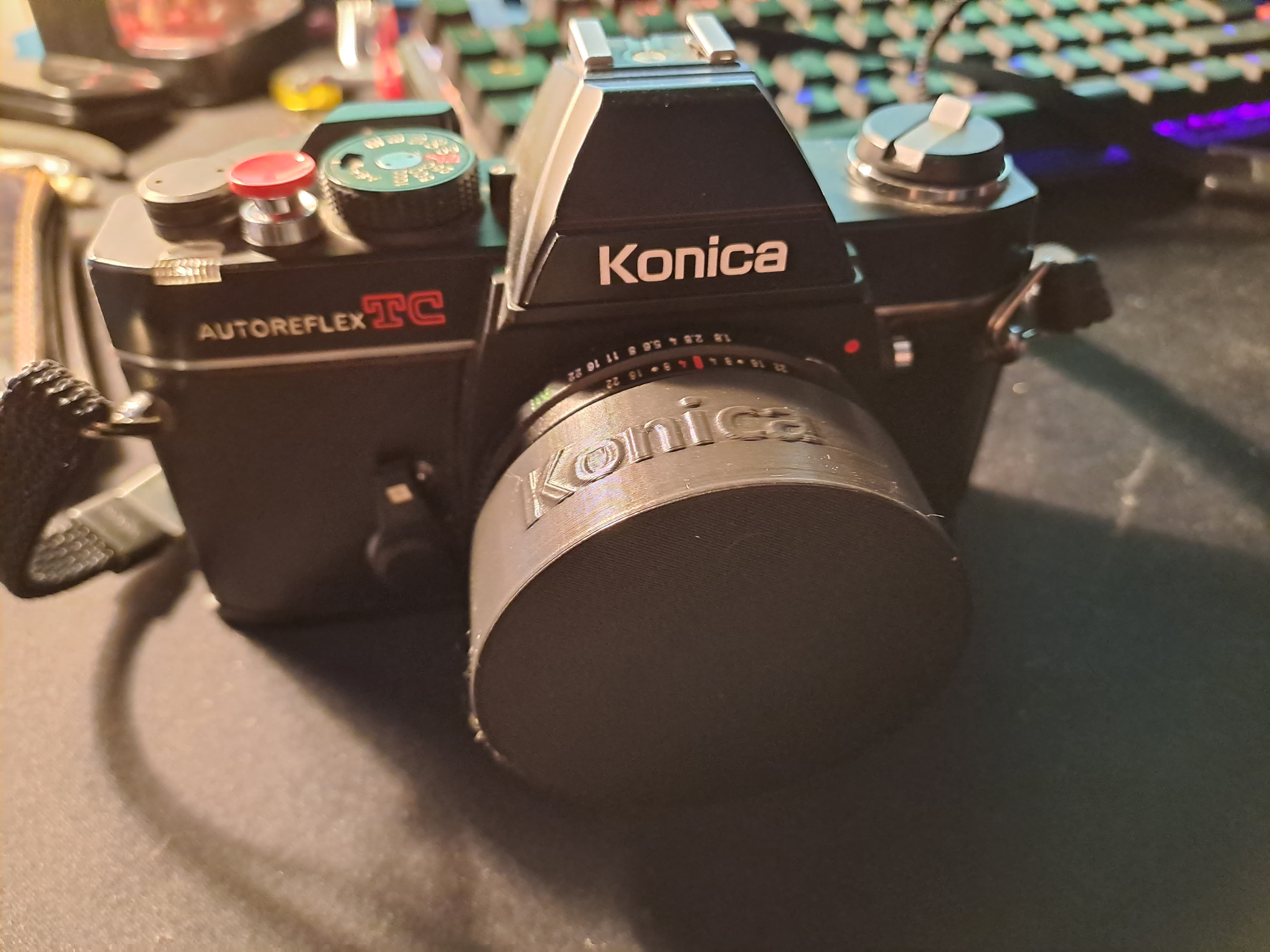Copri obiettivo Konica by andre3d | Download free STL model ...