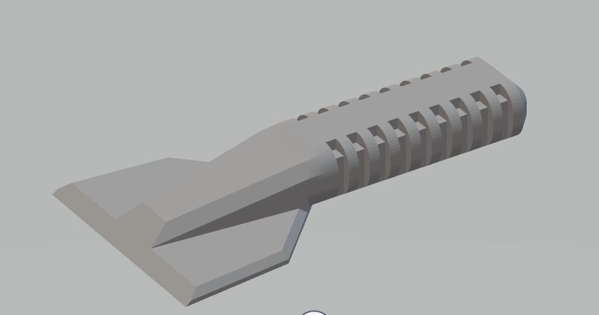 Car Windshield Scraper by Souky1122 | Download free STL model ...