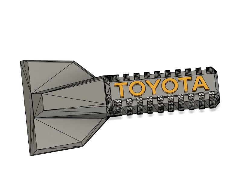 TOYOTA Windshield Scraper by Souky1122 | Download free STL model ...