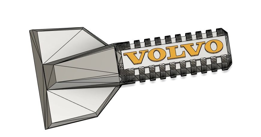 VOLVO Windshield Scraper by Souky1122 | Download free STL model ...