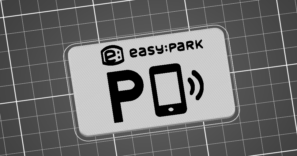 Easy Park Sign por Wradis | Descargar modelo STL gratuito | Printables.com