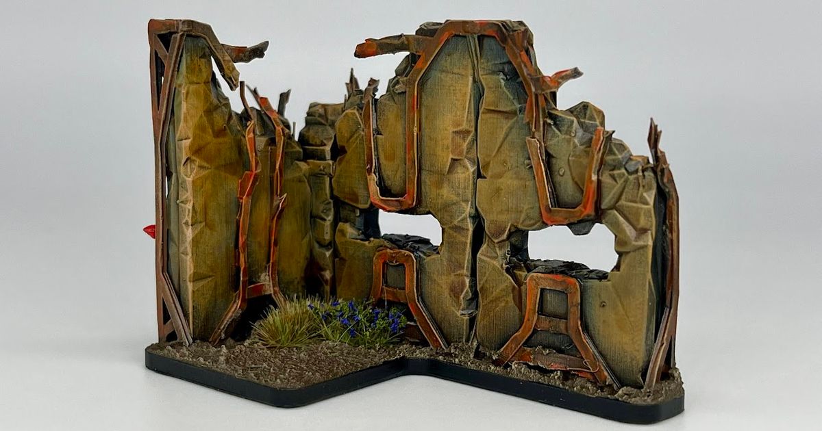 Ruins Token for Horizon Zero Dawn Board Game par PrintedByMark ...