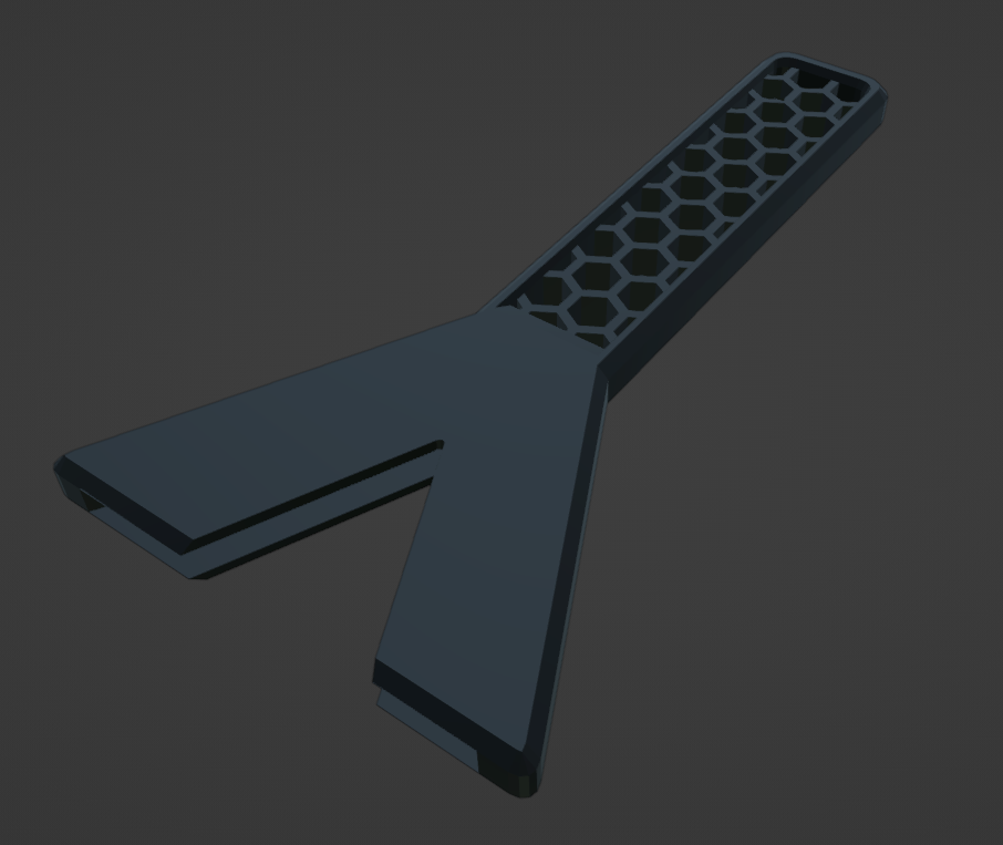 Hex Ice Scraper by AndreaDev3D | Download free STL model | Printables.com