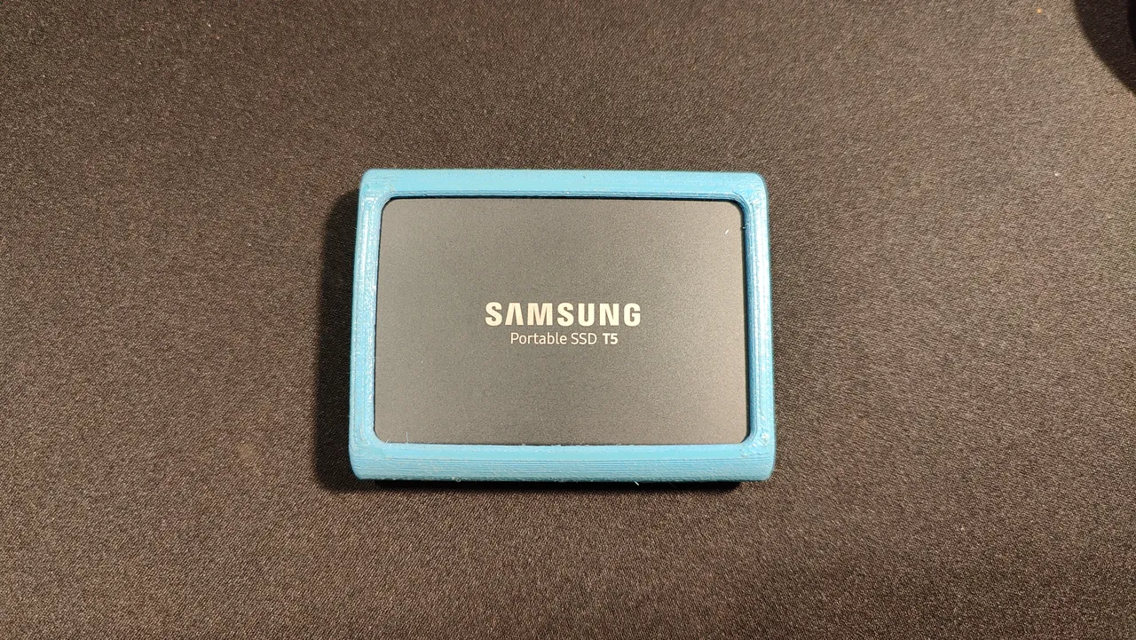 Samsung SSD T5 Case by julo | Download free STL model | Printables.com