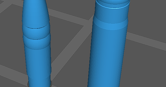 1/35 75mm M3 APC round with casing by Zanu | Download free STL model ...