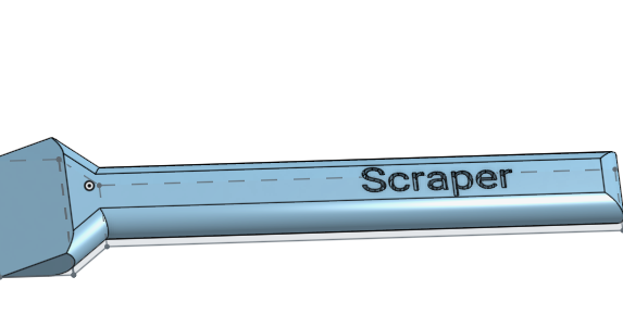 Scraper by AMZ | Download free STL model | Printables.com