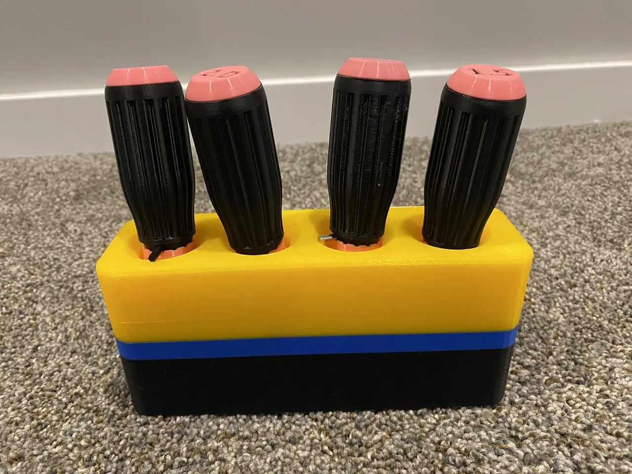 Allen Key Handles Holder by tjdesign | Download free STL model ...