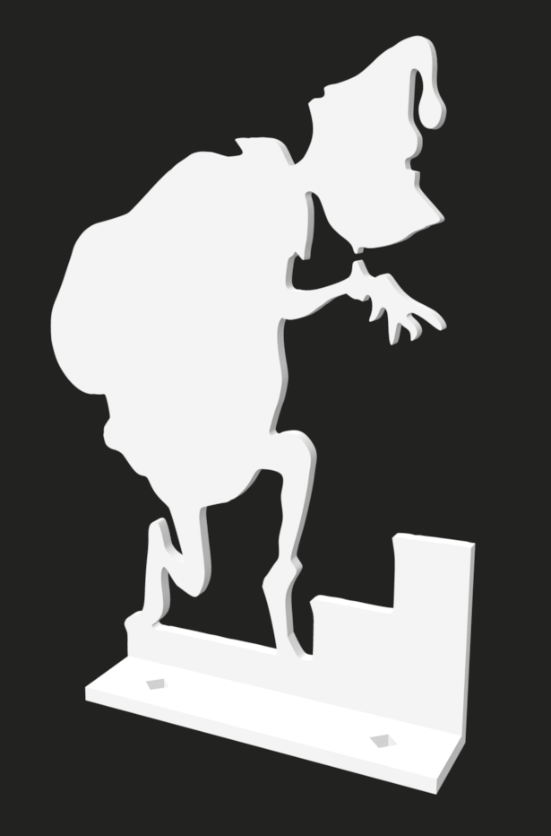 Grinch Silhouettes for Projecting Cheer by Jamie A | Download free STL ...