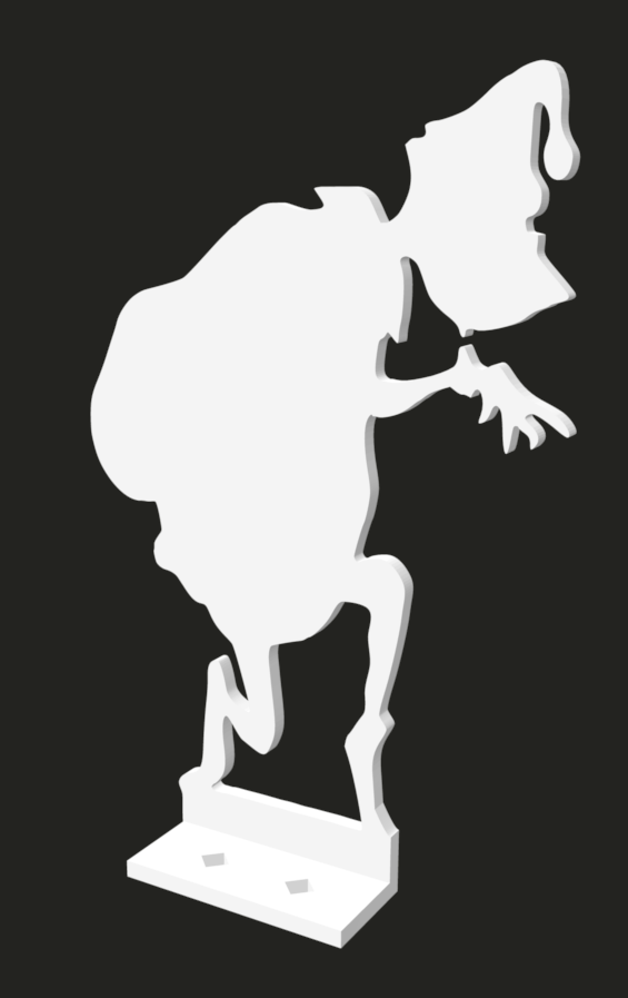 Grinch Silhouettes for Projecting Cheer by Jamie A | Download free STL ...