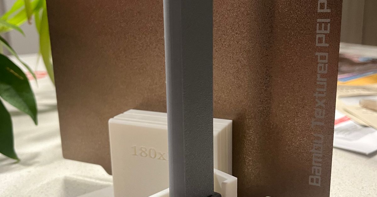 BambuLab A1-Mini 3-1 plate-scrapper/nozzle holder by Freakybo ...