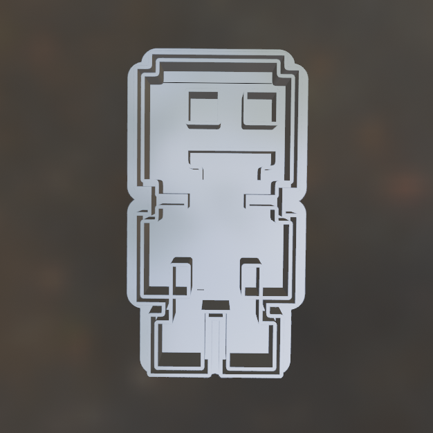 Captain Viridian/the Villi Cookie Cutter - VVVVVV by Barbilou ...