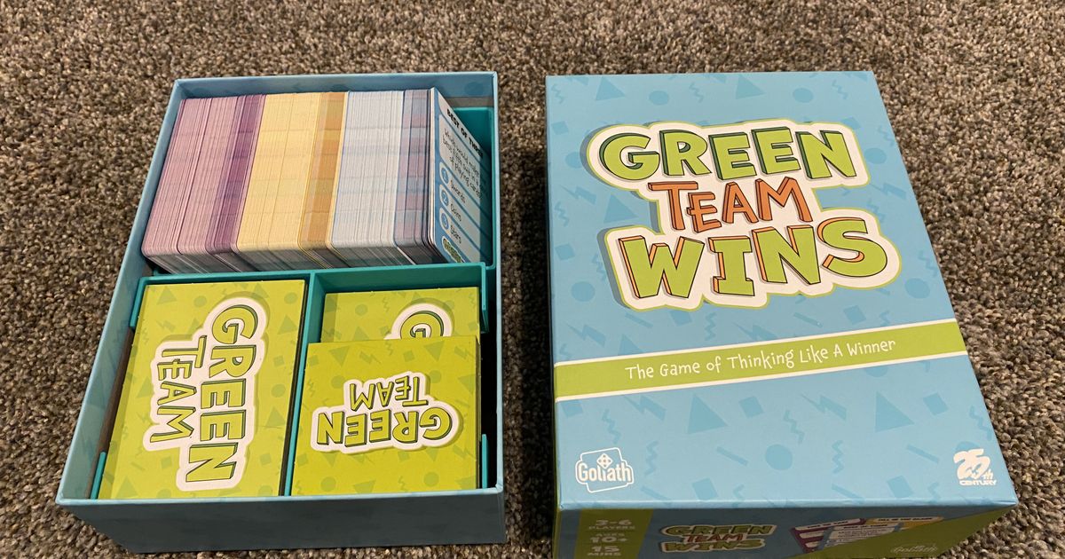 Green Team Wins Board Game Organizer by tjdesign | Download free STL ...