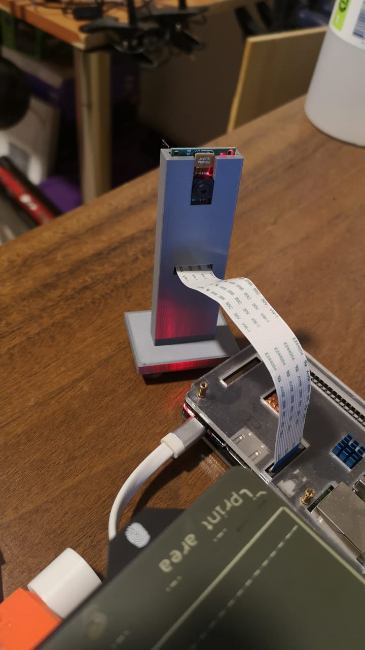 Raspberry PI Camera Stand by Blastter | Download free STL model ...