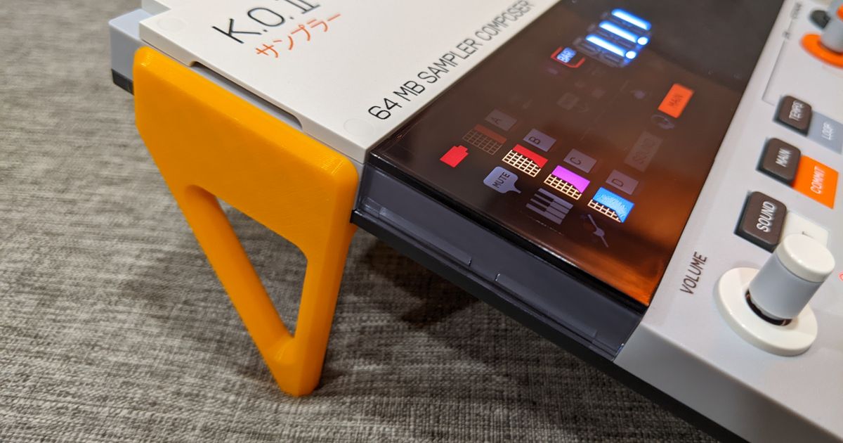 KO II Stand - Teenage Engineering EP-133 por Aaron Z | Descargar modelo ...