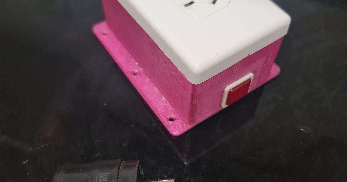 Mains Relay Case - NZ 600 Series by cq | Download free STL model ...