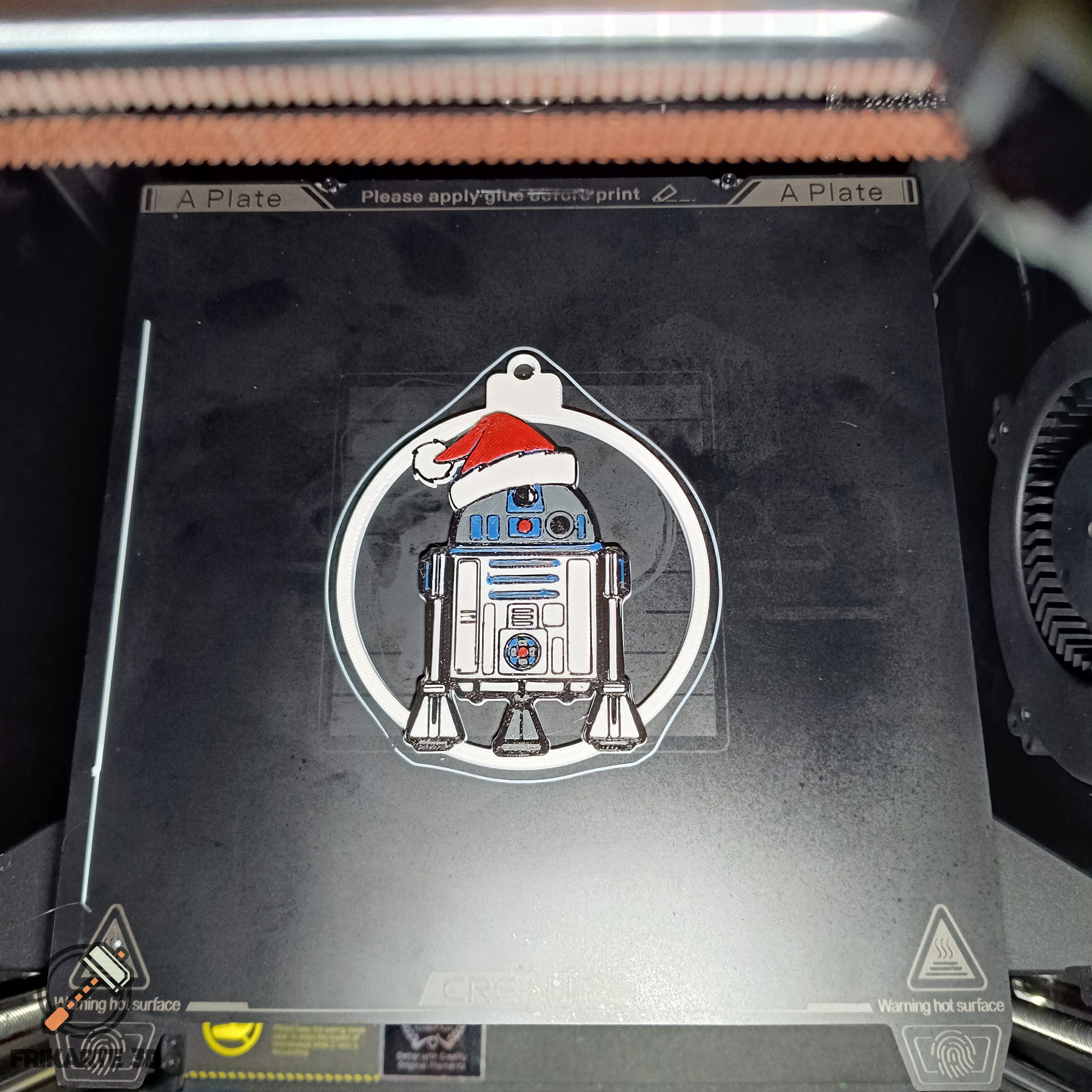 R2D2 Christmas Tree Decoration by Frikarte3D | Download free STL model ...